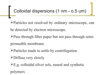 Disperse system--------(Pharmaceutics) | PPT
