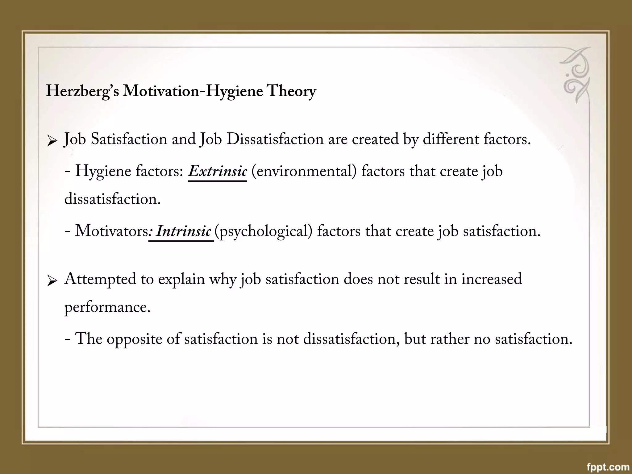 Employee Motivation (Business Psychology) | PPT