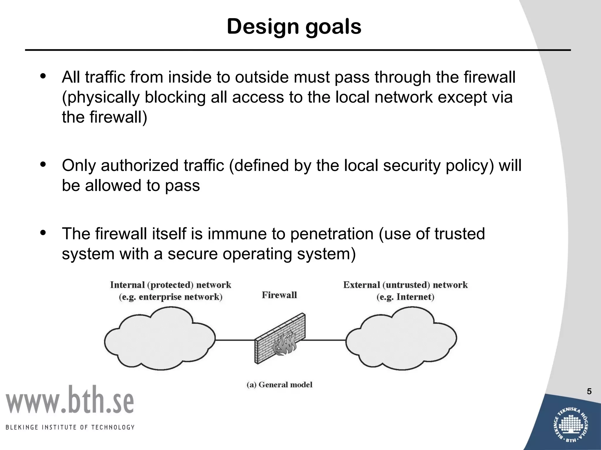 Lecture 4 firewalls | PPT | Computer Networking | Computing