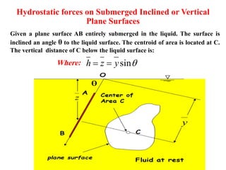 Lecture 4 - Fluid 1 - Hydrostatic Forces on Submerged Plane Surfaces.pdf