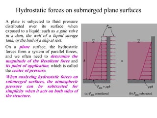 Lecture 4 - Fluid 1 - Hydrostatic Forces on Submerged Plane Surfaces.pdf