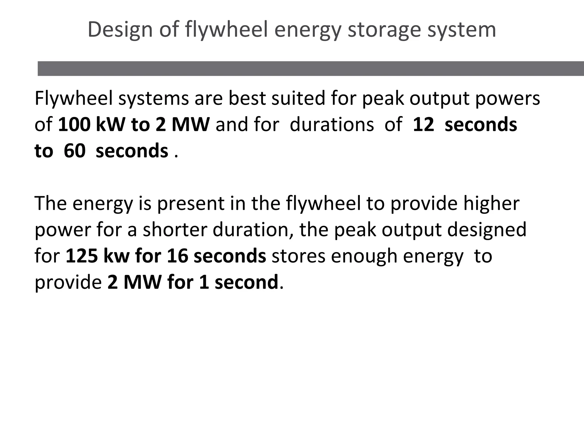 lecture 4 - Flywheels.pdf(energy storage systems) | PDF