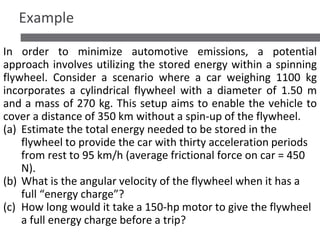 lecture 4 - Flywheels.pdf(energy storage systems) | PDF