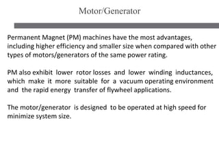 lecture 4 - Flywheels.pdf(energy storage systems) | PDF