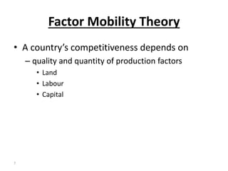Lecture 5 Evolution of Global Economies Heckscher Ohlin & Others | PPTX