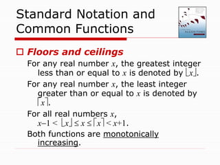 Lecture 4 - Growth of Functions.ppt