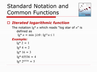 Lecture 4 - Growth of Functions.ppt