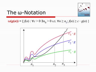 Lecture 4 - Growth of Functions.ppt