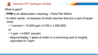 Lecture 4 - Hydrogen Sulfide Awareness.pptx