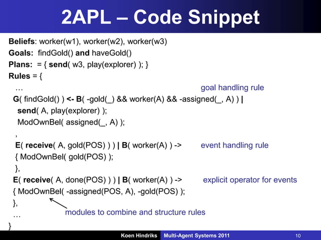Lecture 4 - Introduction Agent Programming.pptx