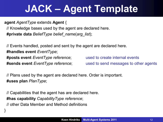 Lecture 4 - Introduction Agent Programming.pptx