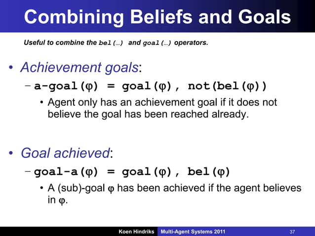 Lecture 4 - Introduction Agent Programming.pptx