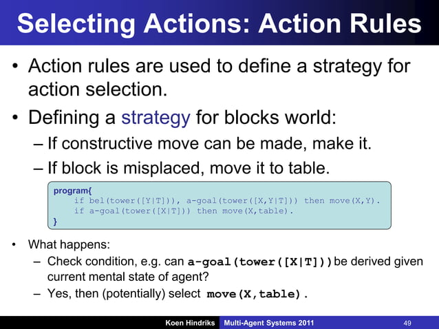 Lecture 4 Introduction Agent Programming Pptx