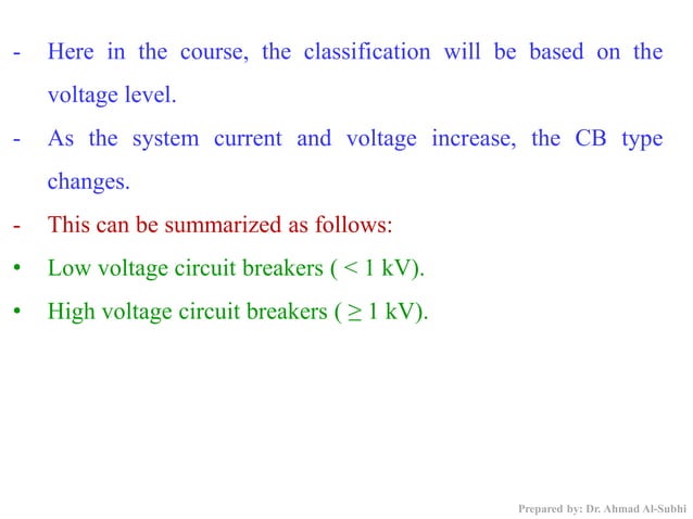 Lecture 4 - Introduction to Circuit Breakers.pdf | Home Appliances | Home & Garden