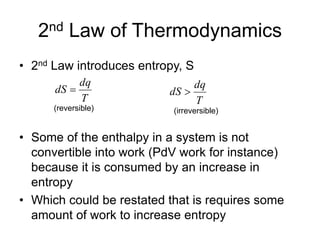 Lecture 4 introduction to thermodynamics | PPT | Chemistry | Science