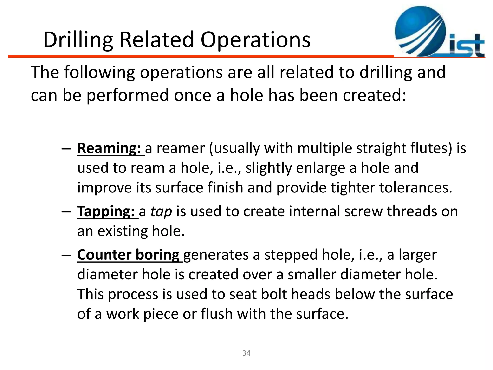 Lecture 4 - Manufacturing Processes -Material Removal Processes and ...