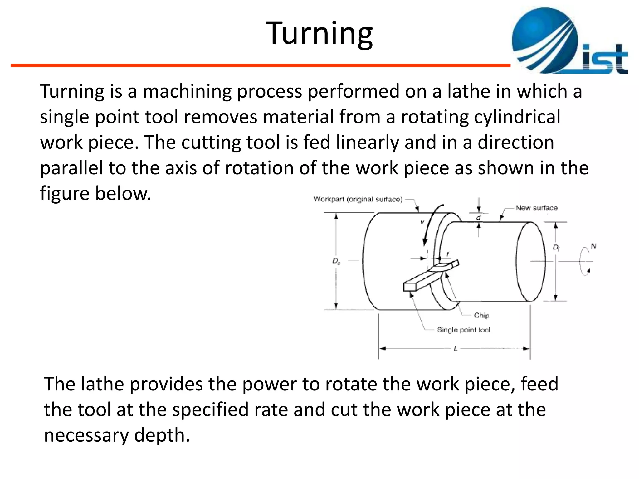 Lecture 4 - Manufacturing Processes -Material Removal Processes and ...