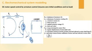 lecture 4-Mathematical Modeling of electromechanical system 2.pptx