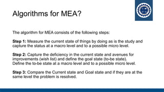 Lecture 4 means end analysis | PDF