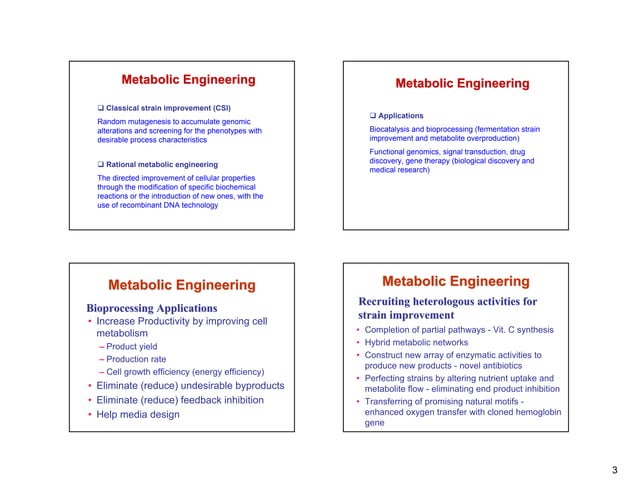 Lecture 4 metabolic pathway eng | PDF