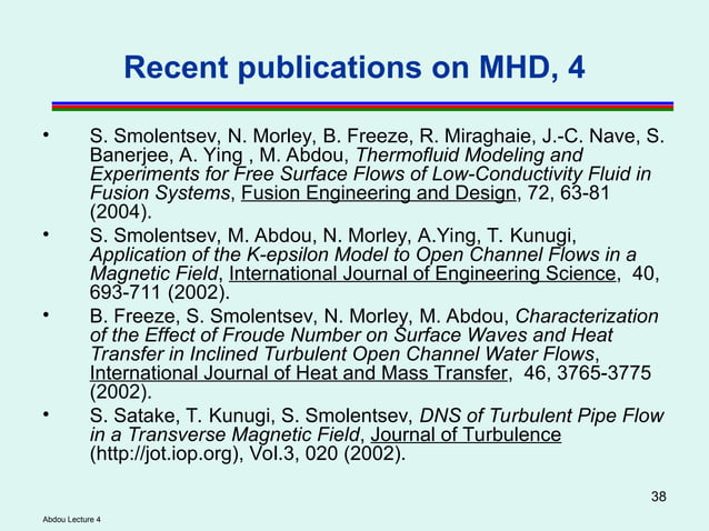 Lecture4-MHDandThermofluids-1-3-07_2.ppt