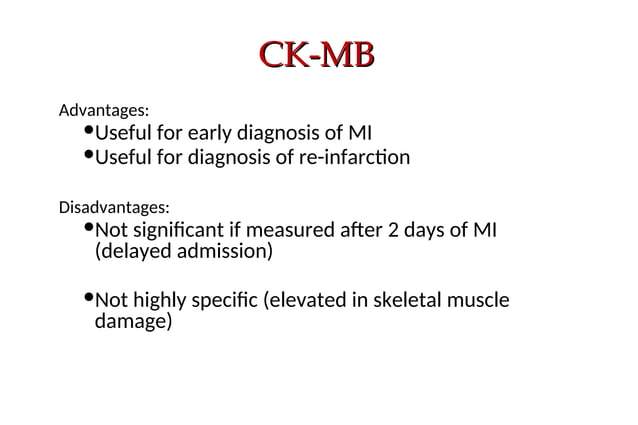 Enzymes action during Myocardial disease MI Markers.ppt