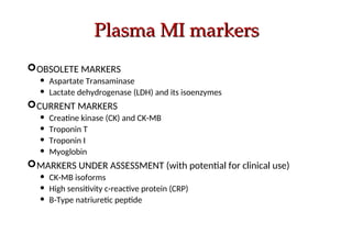 Enzymes action during Myocardial disease MI Markers.ppt