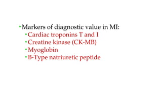 Enzymes action during Myocardial disease MI Markers.ppt