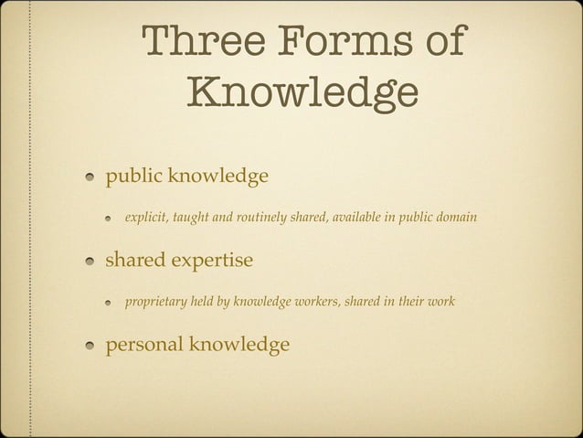 Knowledge Management Lecture 4: Models | PDF | Science