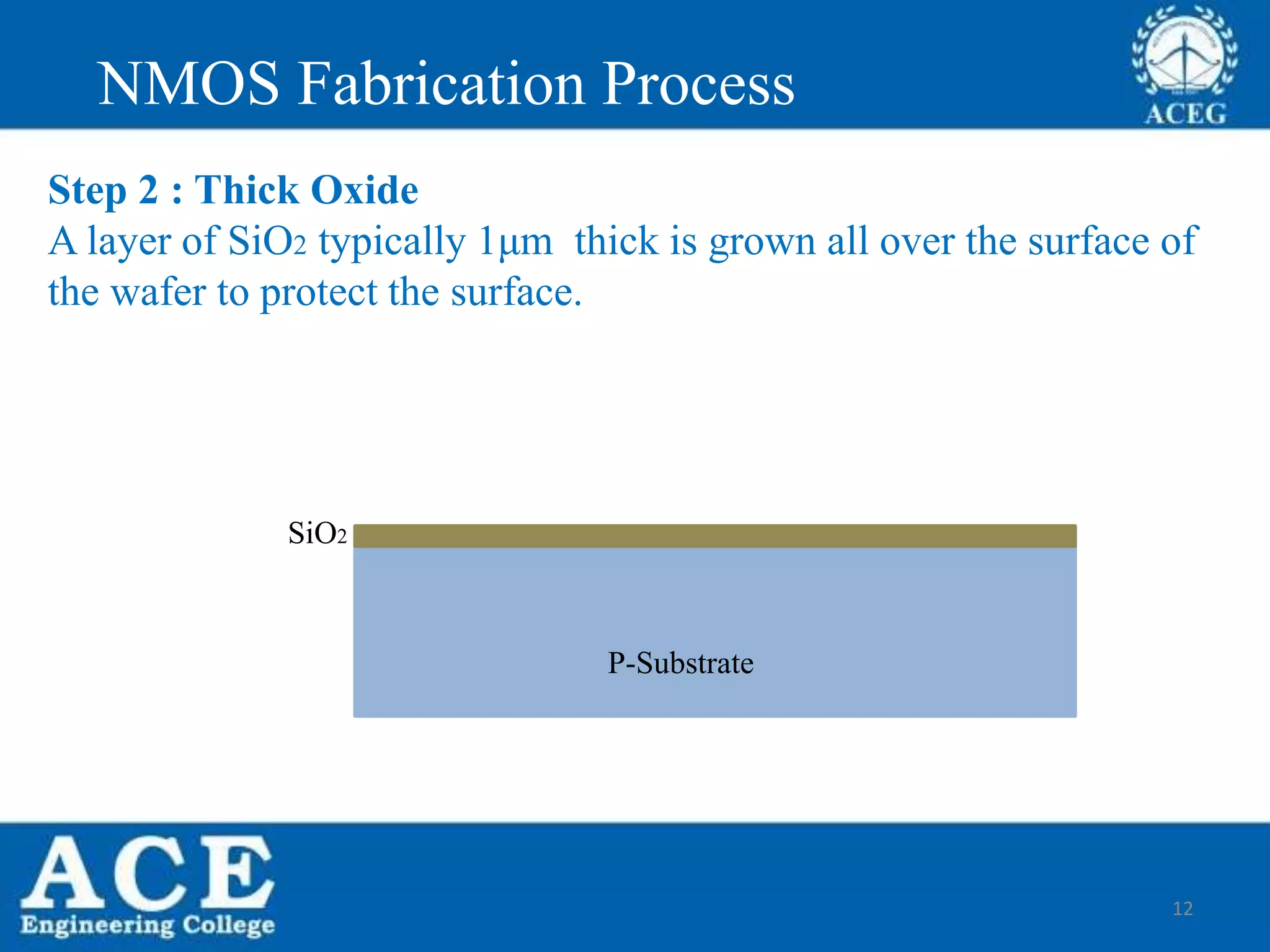 Lecture4 nmos process | PPTX