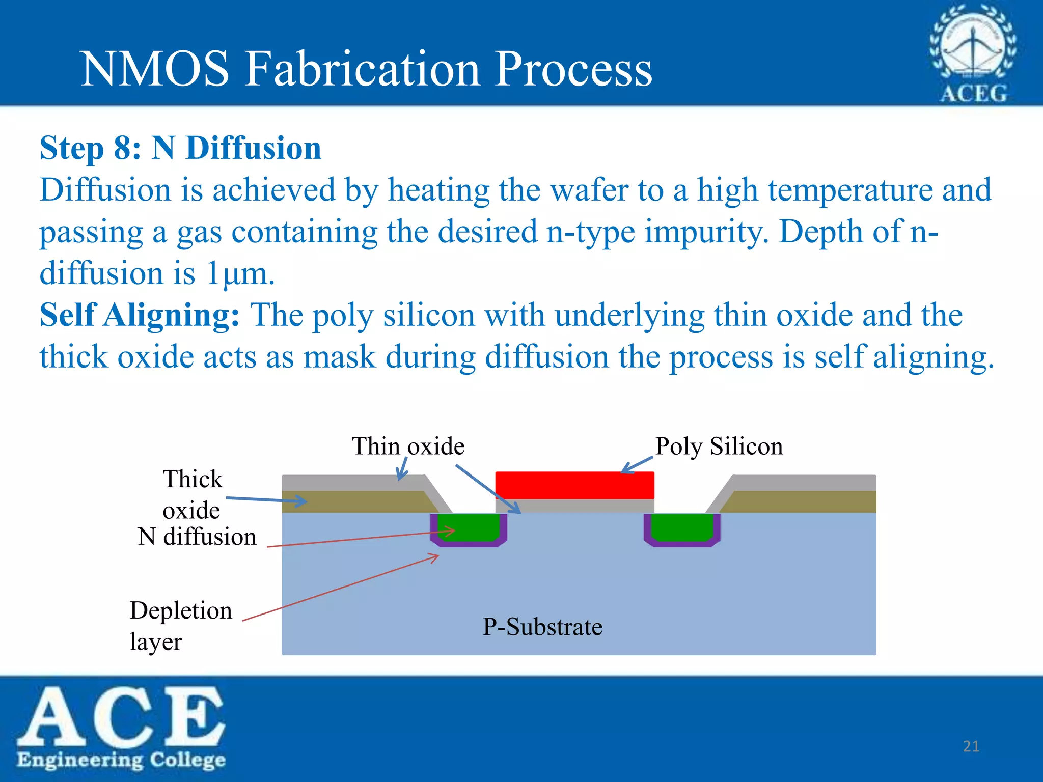 Lecture4 nmos process | PPTX