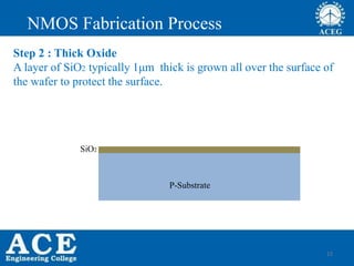 Lecture4 nmos process | PPTX