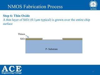 Lecture4 nmos process | PPTX