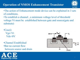 Lecture4 nmos process | PPTX