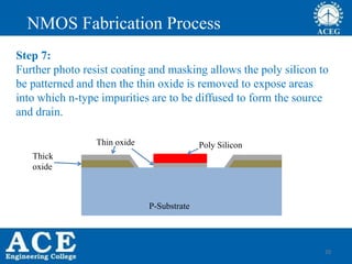 Lecture4 nmos process | PPTX