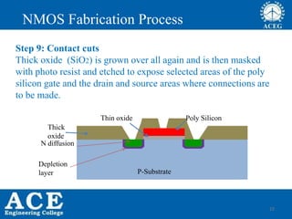 Lecture4 nmos process | PPTX