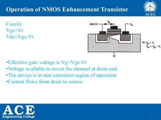 Lecture4 nmos process | PPTX