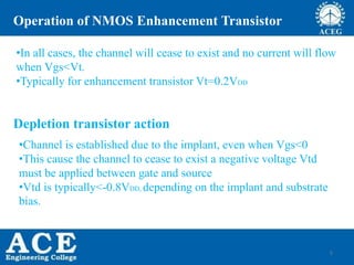 Lecture4 nmos process | PPTX