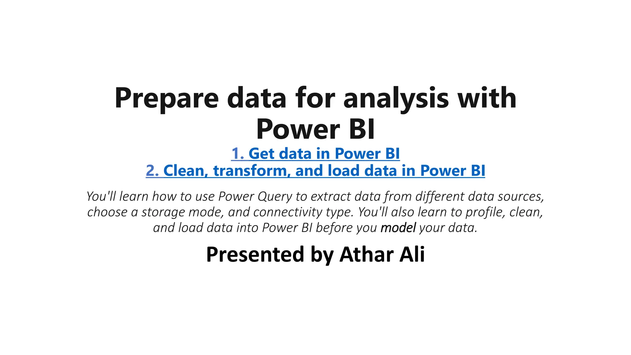 Lecture 4-Prepare data-Clean, transform, and load data in Power BI.pptx