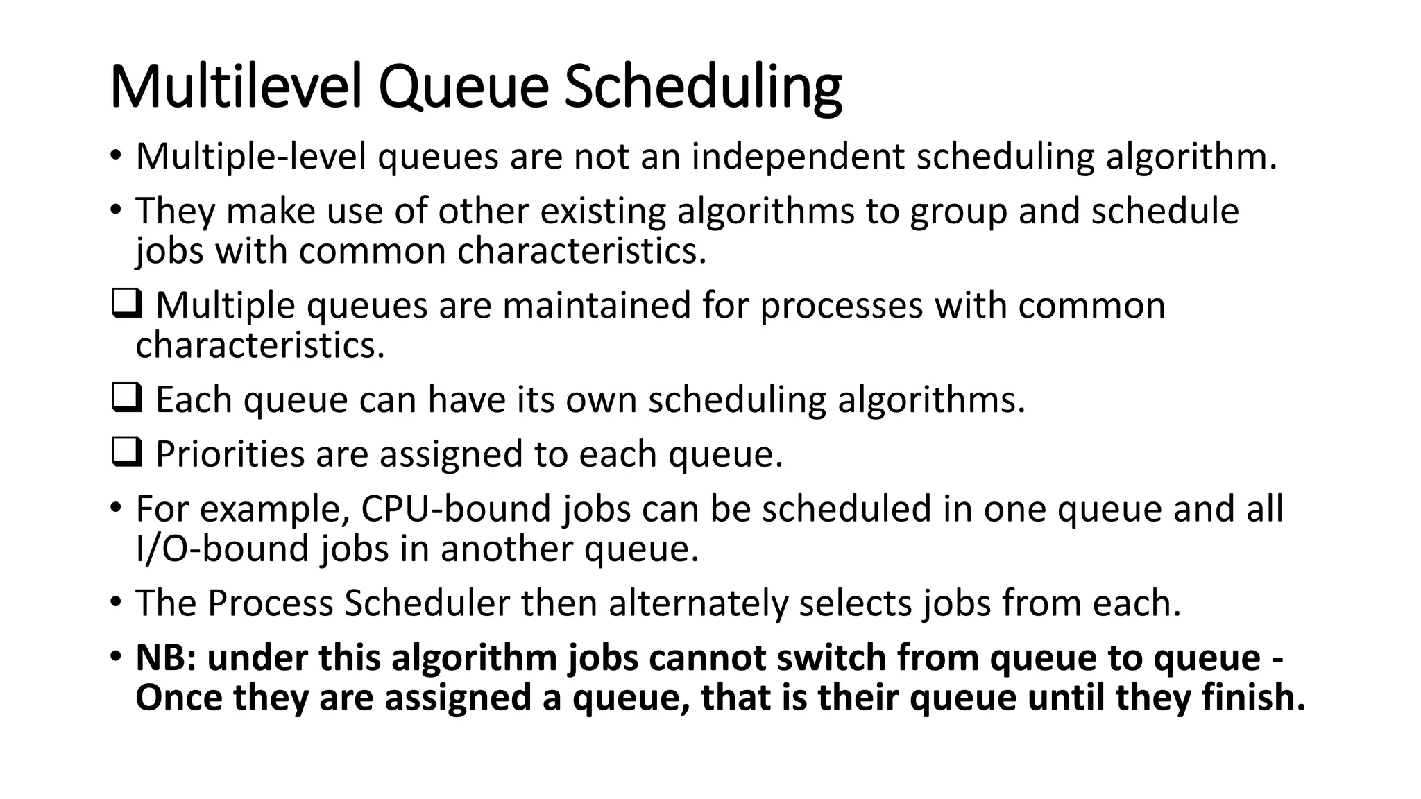 Lecture 4 process cpu scheduling | PPT Lecture 4 process cpu scheduling | PPT