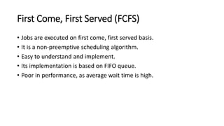 Lecture 4 process cpu scheduling | PPTX