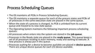 Lecture 4 process cpu scheduling | PPTX