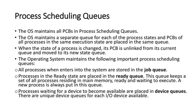 Lecture 4 process cpu scheduling | PPTX