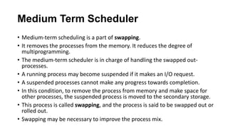 Lecture 4 process cpu scheduling | PPTX