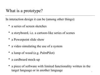 Introduction to Technopreneurship prototyping | PPTX