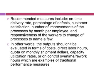 Lecture 4 quality performance measurement tools and techniques | PPTX