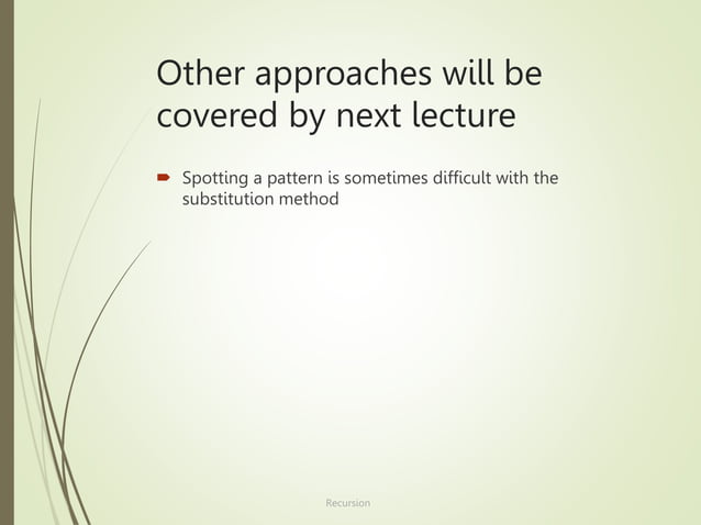 Lecture4 Recursionpptx
