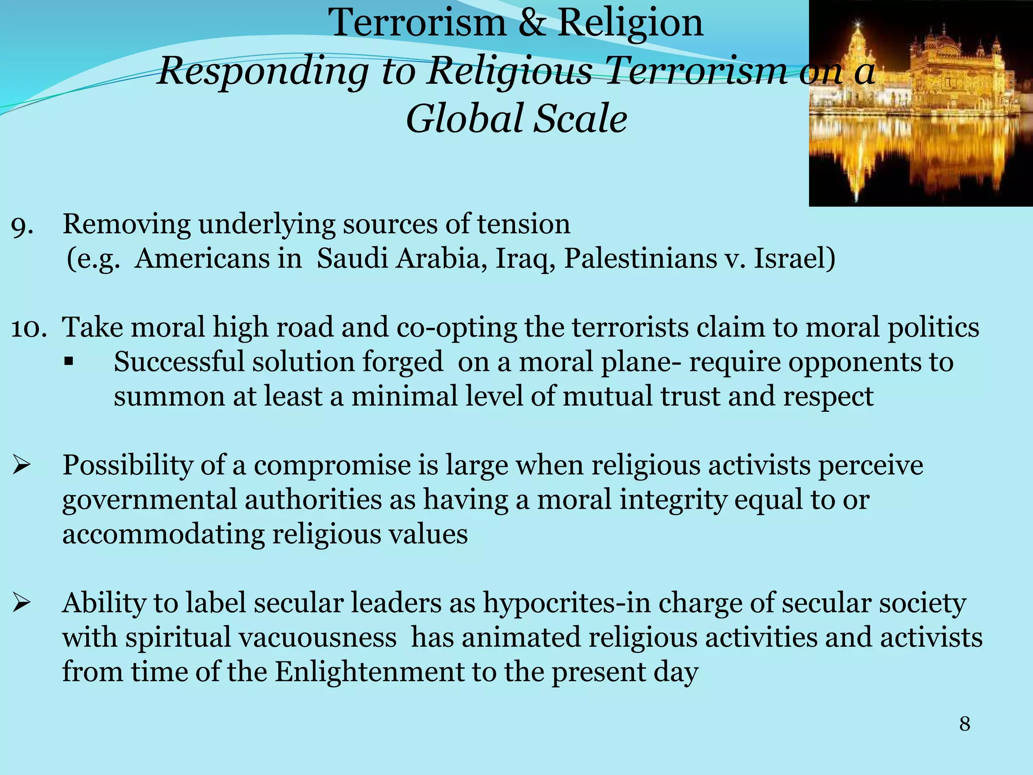 Lecture 4 religion & terrorism | PPTX