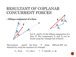 Lecture 4 - Resultant of Forces - Part 1.pptx