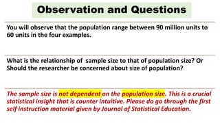 Sample Size Determination | PPTX | Genetics | Science